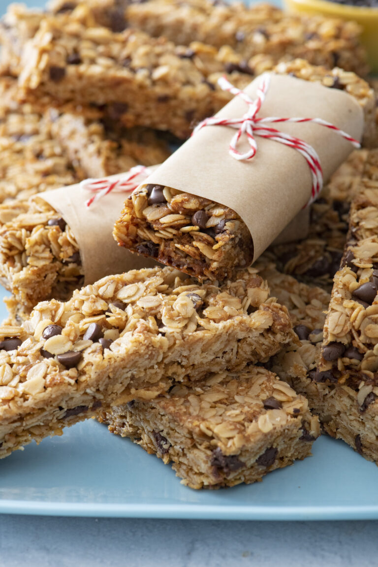 Chocolate Chip Granola Bars – One Potato
